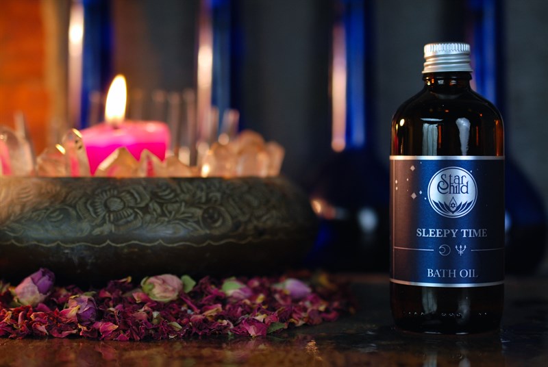 Sleepy Time Bath Oil | Blended Bath Oils | Star Child